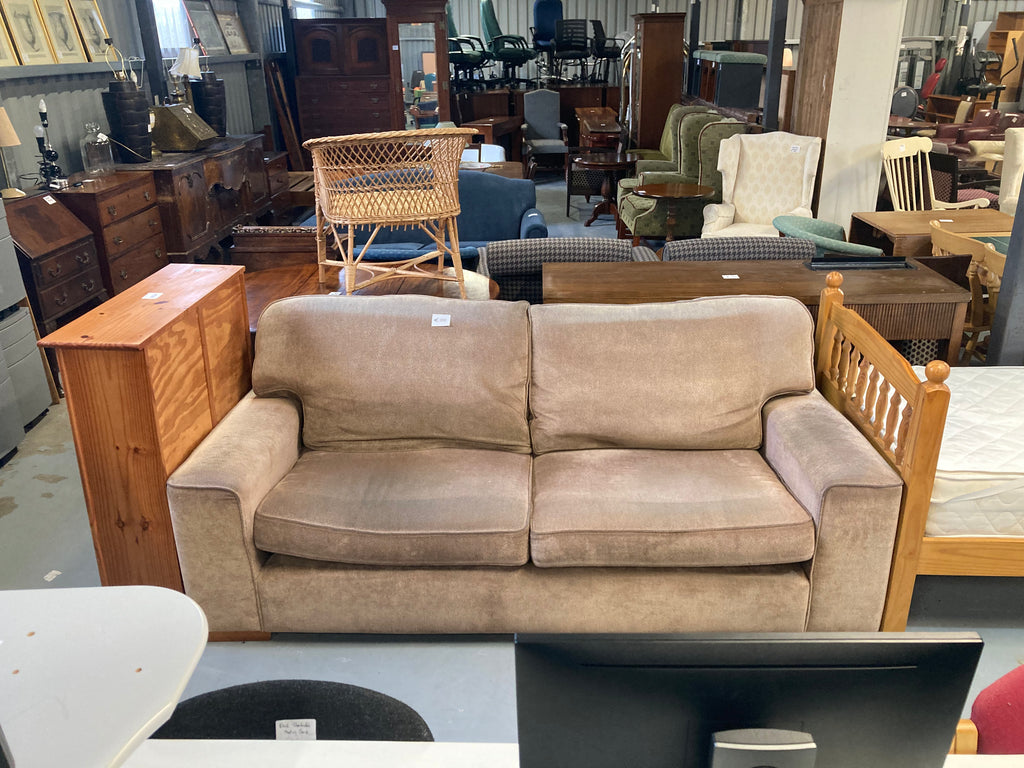 Two seater upholstered couch – The Halfway Store
